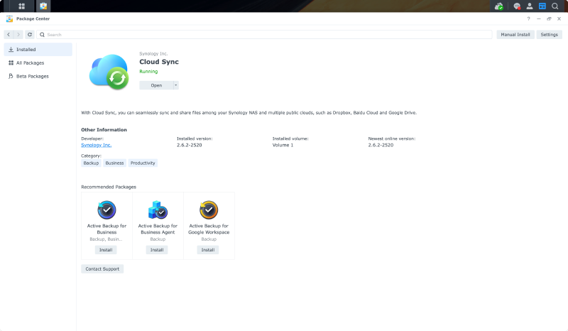 Safeguarding Synology Data with CloudSync and C2 Object Storage · Ben Thomas' Blog